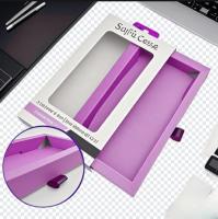 China Customized Logo Mobile Phone Accessories Packaging Box Printed Folding Drawer Gift Box For Phone Case for sale