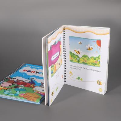 China Custom Kindergarten Handwriting Books with Spiral Binding - Offset Printing for 500+ MOQ with Art/Coated Paper Options for sale