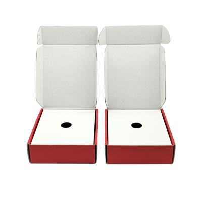 China Custom Corrugated Cosmetic Shipping Box with Insert - 500 Piece MOQ, Multiple Material Options for Skincare Packaging for sale