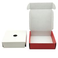 China Custom Corrugated Cosmetic Shipping Box with Insert - 500 Piece MOQ, Multiple Material Options for Skincare Packaging for sale