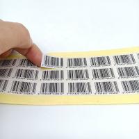 China Custom Waterproof QR Code Stickers 50pcs Minimum Order - Vinyl Self Adhesive Labels for Industrial Tracking for sale