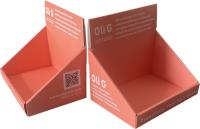 China Custom Corrugated Display Box with 100-Piece Minimum Order - Shelf Ready PDQ Packaging for Retail Stores for sale