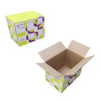 China Large Corrugated Moving Boxes 3/5/7 Layer Custom Printed Shipping Cartons for Beer Beverages for sale