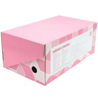 China Custom Printed Shoe Packaging Boxes with Ribbon - 12x8x4 to 14x10x5 Inch Sizes for High Heels & Dress Shoes for sale