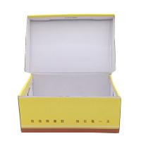 China Custom Printed Shoe Packaging Boxes with Ribbon - 12x8x4 to 14x10x5 Inch Sizes for High Heels & Dress Shoes for sale