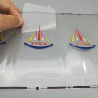 China Custom Printed Low Tack Protection Film - 1000pcs MOQ Transparent PE/PET Surface Guard with Easy Peel No Residue Adhesive for sale