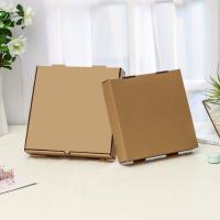 China Eco Friendly Food Shipping Box Corrugated Cardboard Meal Boxes 11 Inch Kraft Packaging boxes for sale