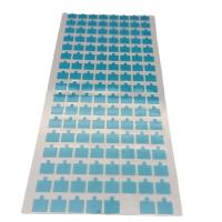 China Blue PE Protective Film No Residual Low Adhesive Electrostatic Protective Film for sale