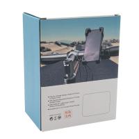 China Custom Folding Mobile Phone Stand Paper Box Packaging - 500 MOQ with White Cardboard & Kraft Paper Options for sale