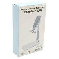 China Custom Logo Folding Mobile Phone Stand Paper Box Car Phone Stand Packaging Mobile Stand for Video Box for sale