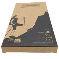 China Custom Kraft Paper Packaging Box for Tempered Glass Screen Protectors - 500 MOQ Minimum, Multiple Size Options for sale
