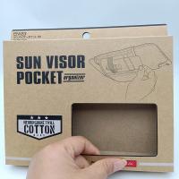 China Custom Kraft Paper Packaging Box for Tempered Glass Screen Protectors - 500 MOQ Minimum, Multiple Size Options for sale