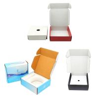 China Custom Corrugated Paper handbag Mailer Box for Women Skincare Cosmetic Small Beauty Subscription Product Shipping Packaging for sale