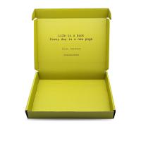 China Custom Printed Folding Corrugated Paper Box - 500 Piece MOQ with 10-Day Production for Book Shipping & Packaging for sale