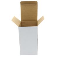 China Long Rectangular Shipping Cardboard Box Packaging , Corrugated Lock Bottom Box for sale