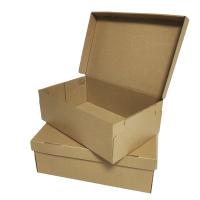 China Customized Waterproof Boots Gift Carton Sneakers Storage Boxes Custom Corrugated Kraft Paper Shoe Shipping Packaging for sale