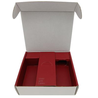 China Eco-Friendly Corrugated Paper Mailer Box with Insert - Small Packaging for Gifts and Airplane Style Design for sale