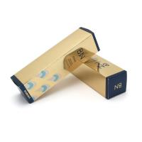 China Mascara Carton Boxes With Logo Lipstick Lip Balm Makeup Brush Biodegradable Packaging Gold Silver Paper Box for sale