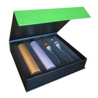 China Custom Magnetic Perfume Gift Boxes - 1200-1500gsm Rigid Packaging with Eco-Friendly FSC Certification for sale