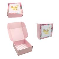 China Folding Colored Corrugated Mailer Boxes Apparel Carton Packaging Box for Apparel Shoes for sale