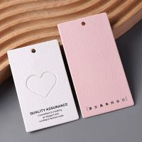 China Custom Luxury Garment Swing Tags 200-600gsm Paper Plastic Hang Tags With String For Clothing Branding for sale