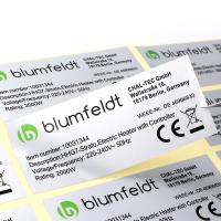 China Custom Printed Matte Silver PVC Sticker Labels - Waterproof Oil-Proof Strong Adhesive - 500 PCS MOQ for sale