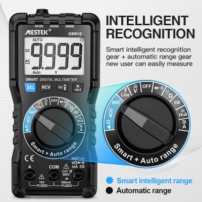 China MESTEK NCV Digital Multimetro Continuity Buzzer Test with LCD Multimeters Intelligent Ranging AC/DC Voltage Meter for sale
