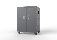 China ANHELI 54-Port USB iPad Charging Cabinet 740×500×1055mm with 8S Security Protection System for Classroom Use for sale