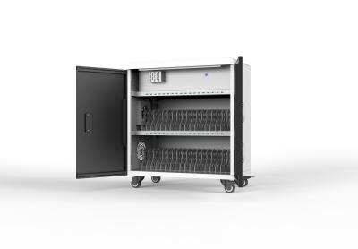 China USB Type Tablets 36 Ports Charging Cart LED Lights Indicator School Use for sale