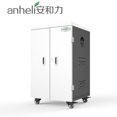China 42 Port AC Charging Cart for Tablets 550x510x950mm CE FCC RoHS for sale