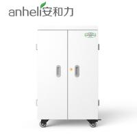 China 42 Pcs Tablet Charging Cart AC Power Directly Charging Cabinet Socket Type for sale