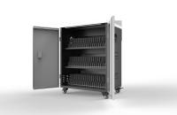 China 60 AC Ports Tablet Charging Cabinet Socket Type Charging Cart 700x530x950mm for sale