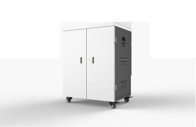 China 60 Ports Tablet Charging Cabinet AC Power Direct Charging Cart 700x530x950mm for sale
