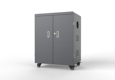 China 54 Port USB Charging Cabinet with 4 Wheels 8S Security Protection for sale