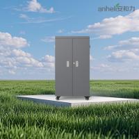 China AHL-E64 64 Ports USB Charging Cabinet with 8S Security System - 670×500×1320mm Mobile Cart for sale