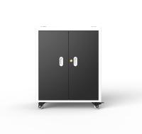 China 30 Slot Chromebook Laptop Charging Cabinet AC Direct Charging Trolley 720x530x940mm for sale