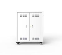 China 30 Port Laptop Charging Station Cabinet 720x540x930mm Galvanized Steel for sale