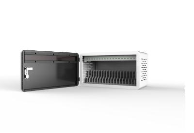 China USB Charging Cabinet 18 Ports 5V 2.4A Galvanized Steel Lockable Charging Station for sale