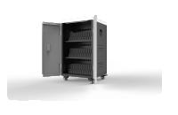 China 42 Ports AC Charging Cabinet with UK Type PDU for Tablets 550x510x950mm for sale