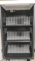 China Tablets Ipads AC Type Charging Cabinet 42 Ports Charging Cart for sale