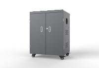 China Smart Tablets USB Type Charging Cabinet 54 Ports USB Charging Cart for sale