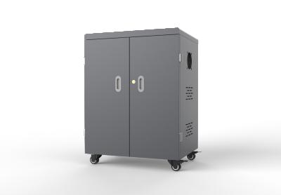 China Smart Tablets USB Type Charging Cabinet 54 Ports USB Charging Cart for sale