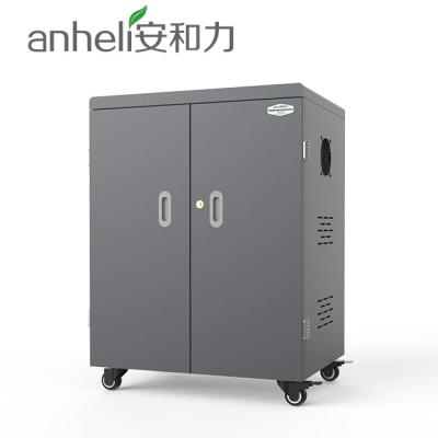 China 54-Port USB Charging Cabinet with 8S Security Protection System - CE FCC RoHS CCC Certified for sale