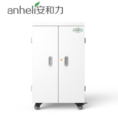 China 42-Tablet Classroom Charging Cart 65kg with AC Power System and Ventilation Holes for sale