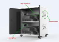China Anheli AHL-B30 30-Port Chromebook Charging Cart with 720×540×930mm Dimensions for Classroom Use for sale
