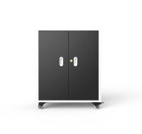 China AHL-B30 30-Port Laptop & Tablet Charging Cabinet 720x540x930mm with Universal Wheels for sale