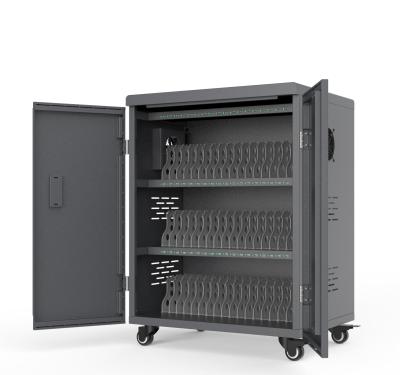 China AHL-E54 8S Classroom iPad Charging Cart for 54 Tablets 1105mm Height with Safety Protection System for sale