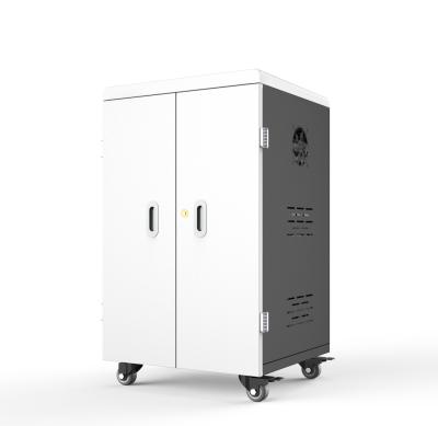 China 42-Unit Tablet Charging Cart with Leakage Protection 100-250V Input for Schools and Offices AHL-S42 Model for sale