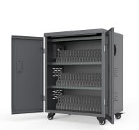 China 54-Unit iPad Charging Cart with 8S Security System, 100-250V Input and Medical-Grade Wheels for sale