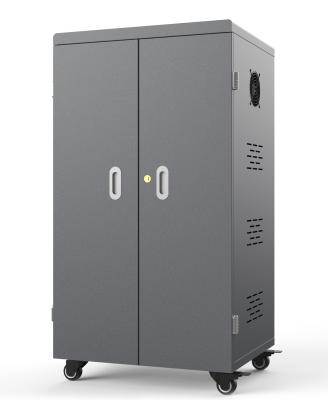 China AHL-E64 64-Port USB Charging Cart for Schools & Offices - 5V 2A Output, 670×500×1320mm Dimensions for sale